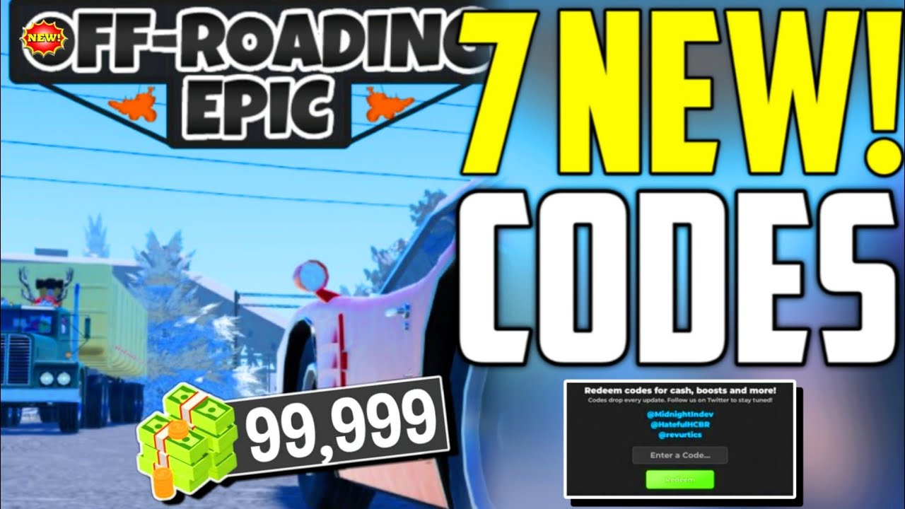 ⚠️NEW UPD!⚠️[CODE]⚡OFF - ROADING EPIC 2025 - OFF-ROADING EPIC CODES ...
