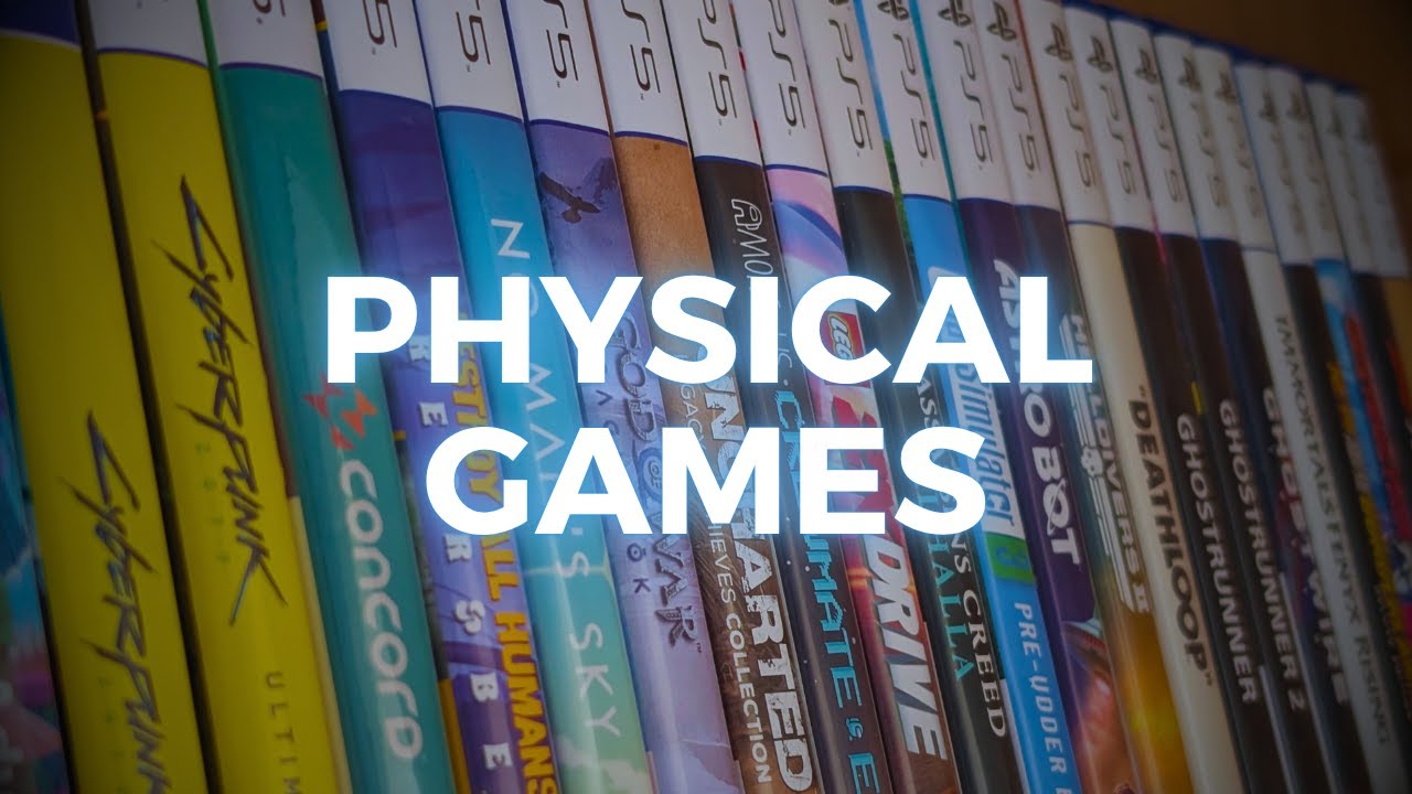 My Entire Physical Games Collection - YouTube