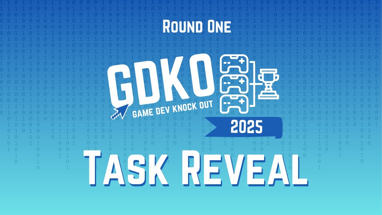 GDKO 2025 Task Reveal - Round 1 - YouTube