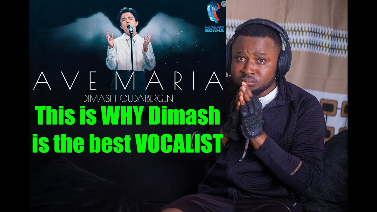 FIRST TIME REACTING TO | Dimash - AVE MARIA | New Wave 2021 - YouTube