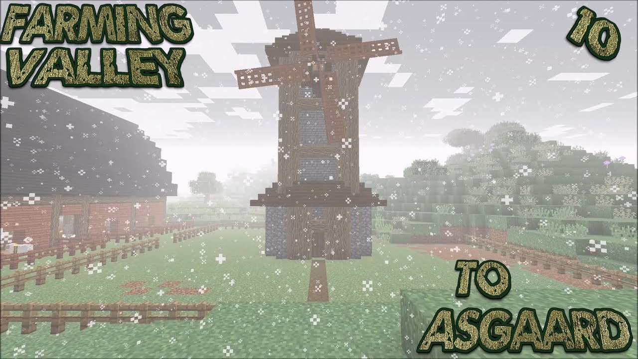 Farming Valley Modded Minecraft LP EP #10: Starting Our Windmill - YouTube