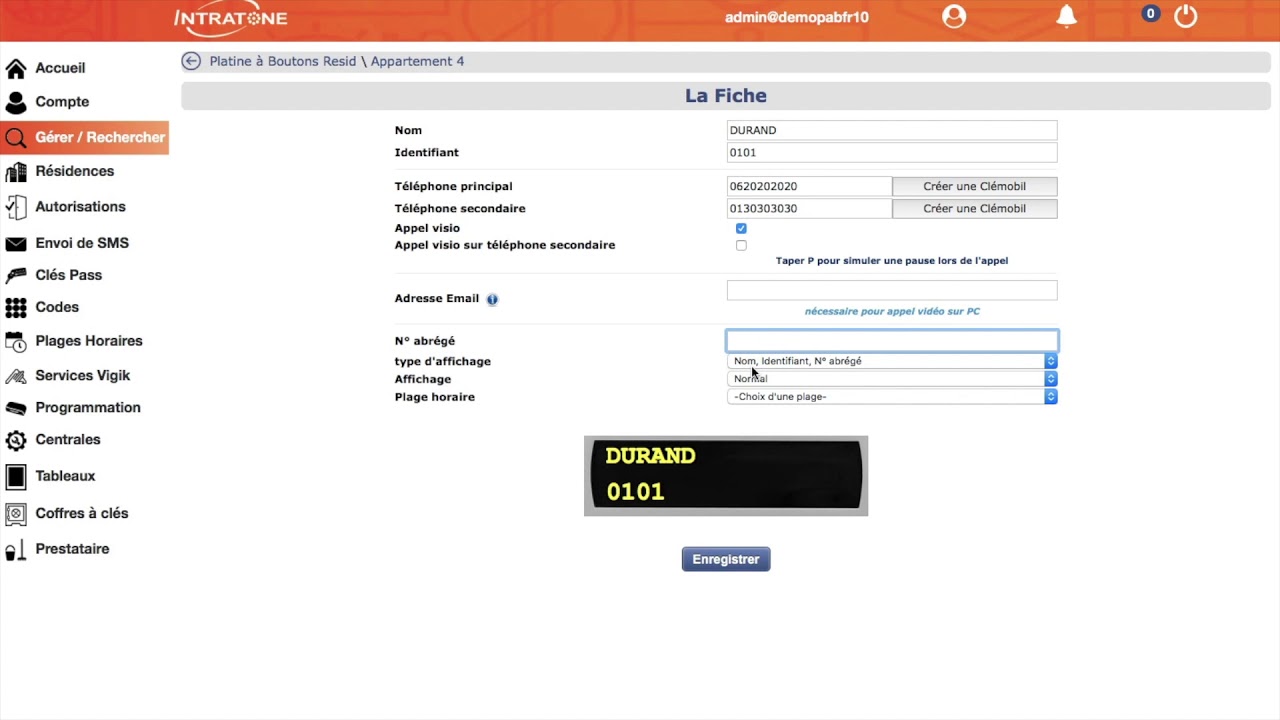 SITE DE GESTION INTRATONE - YouTube