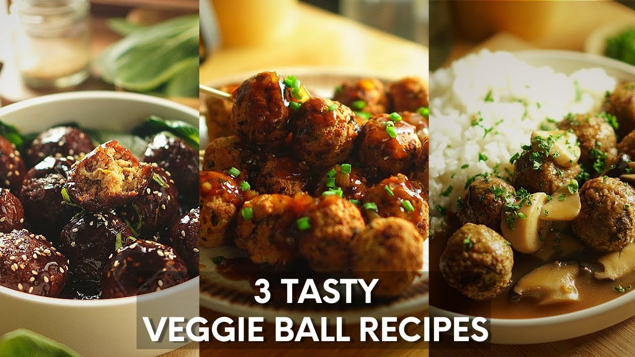 3 Tasty Veggie Ball Recipes you'll love! - YouTube