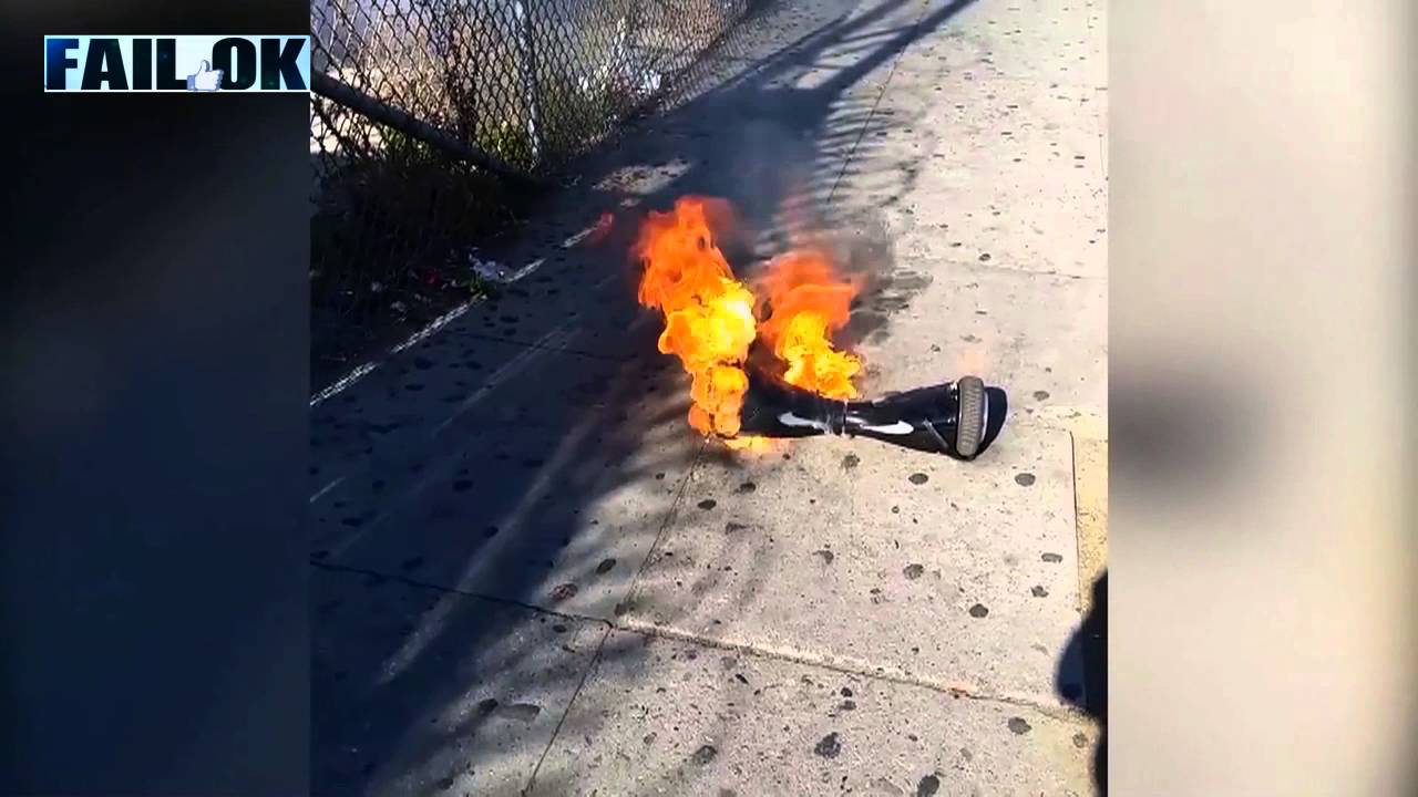 Hoverboard Mini-Segway Fails Compilation Extra - YouTube