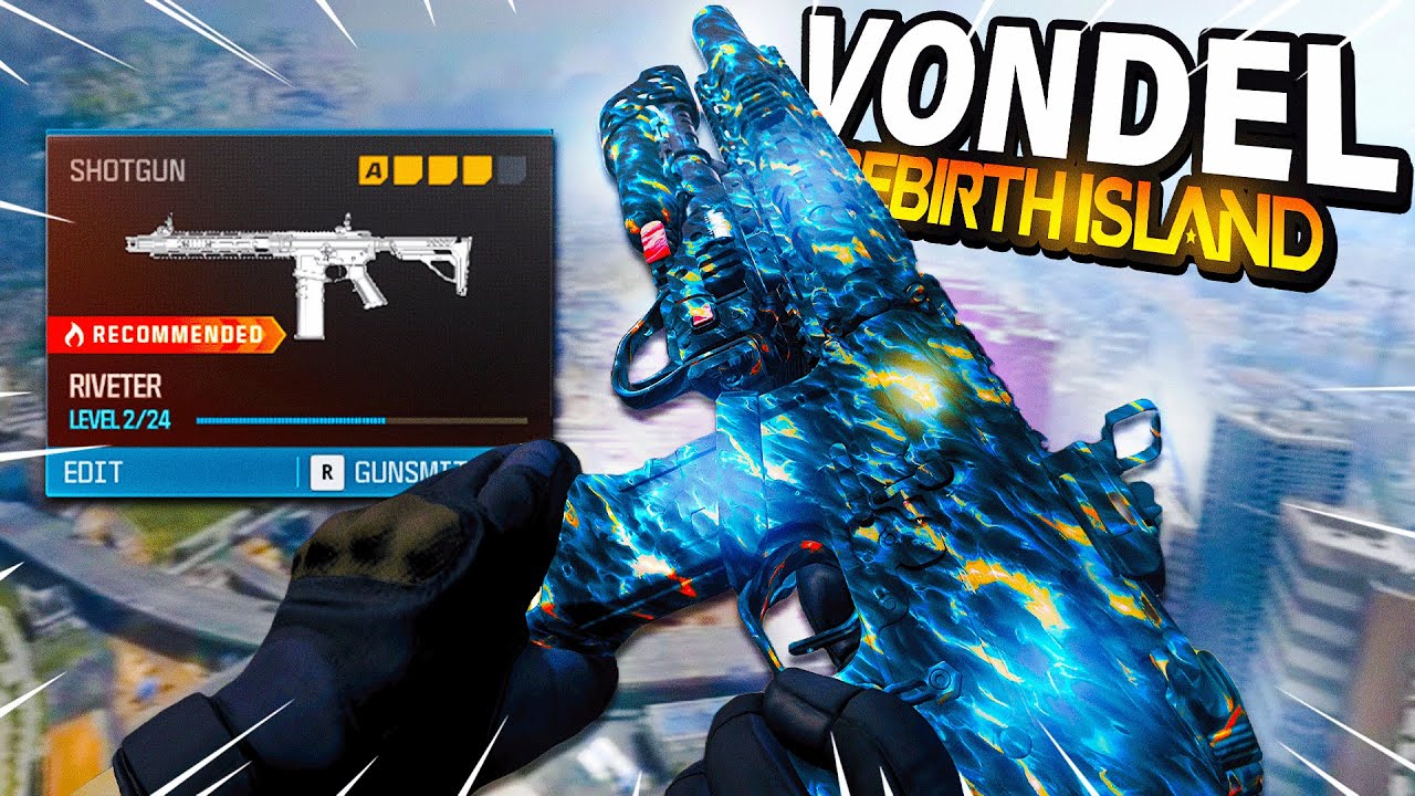 This FIRE RIVETER SHOTGUN LOADOUT IS INSANE In Warzone! (Best Riveter ...