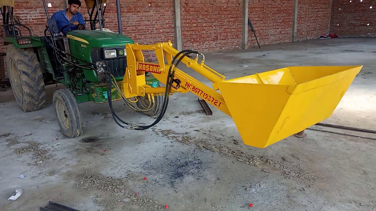 KASANA portable front loader 8868844358,7819063686 - YouTube