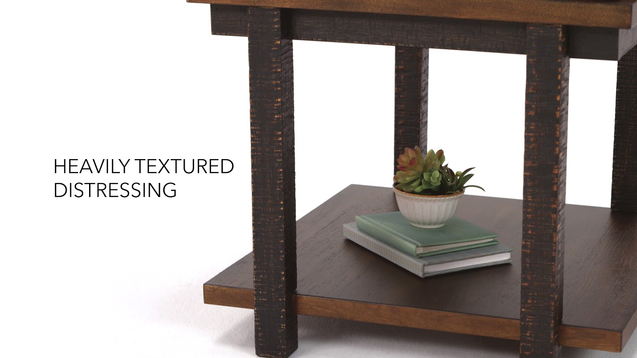 Ashley HomeStore | Stanah End Table - YouTube
