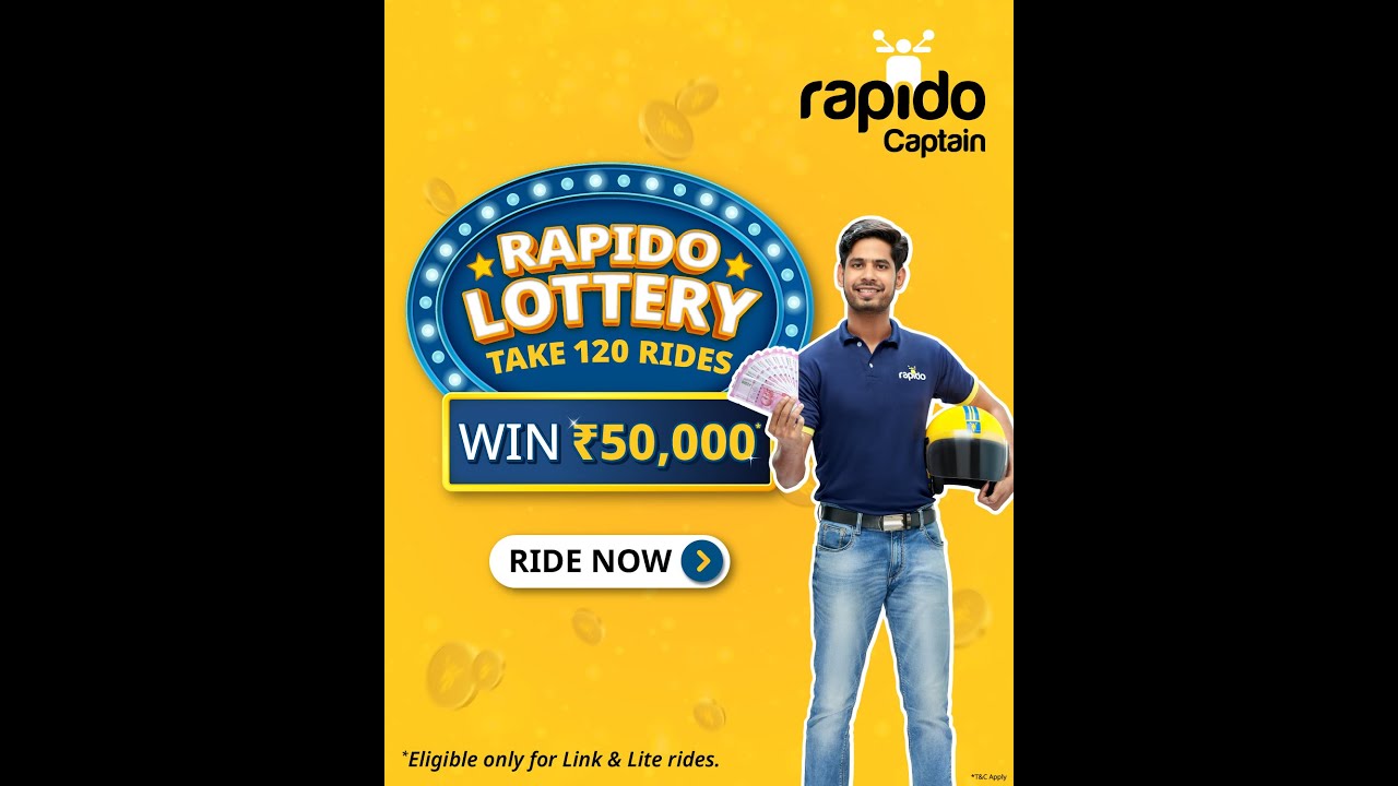 Rapido Bike taxi- Lottery Draw - YouTube