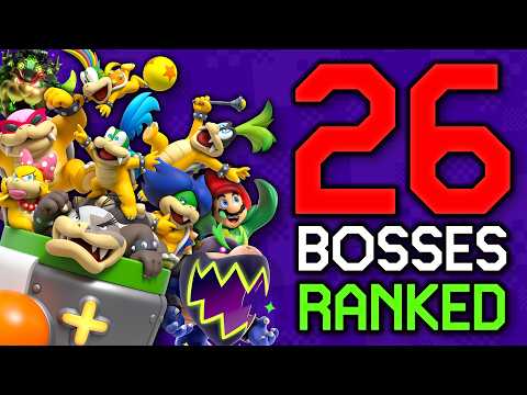 Ranking EVERY Boss Fight In Super Mario Bros Wonder