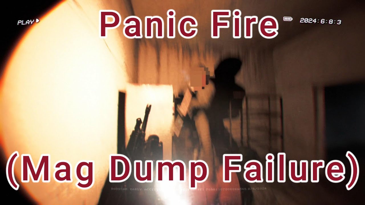 Panic Fire Mag Dump Failure - YouTube