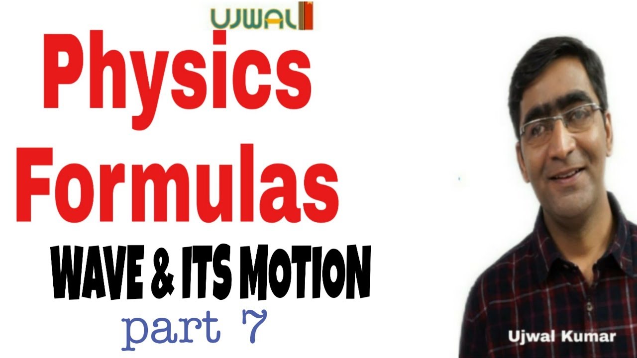 Revision of wave motion || physics formulas - YouTube