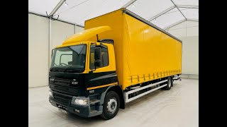 MV02 YLS - DAF CF65 220 Day Cab Curtainsider | Law Truck Centre UK