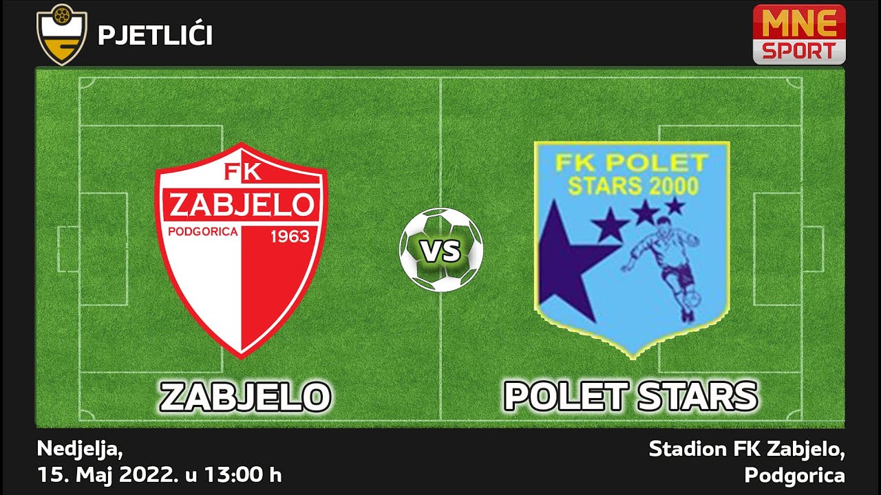 Pjetlići | Zabjelo vs Polet Stars | LIVE - YouTube