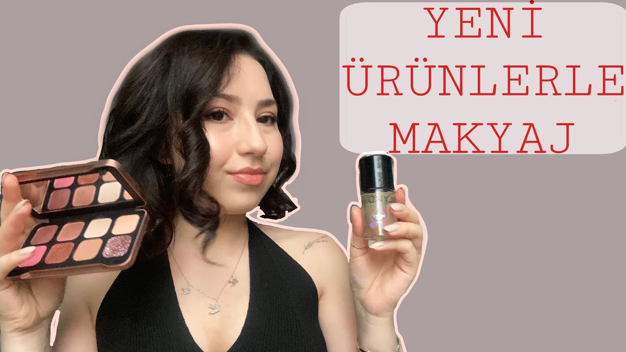 Yeni ürünlerle makyaj | Revolution forever dynamic far paleti & Lykd honey prime and glow - YouTube