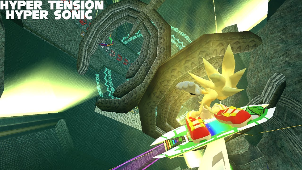 Sonic Riders DX v2.0.1 "Hyper Tension" 3 Laps Dark Desert (Hyper Sonic ...