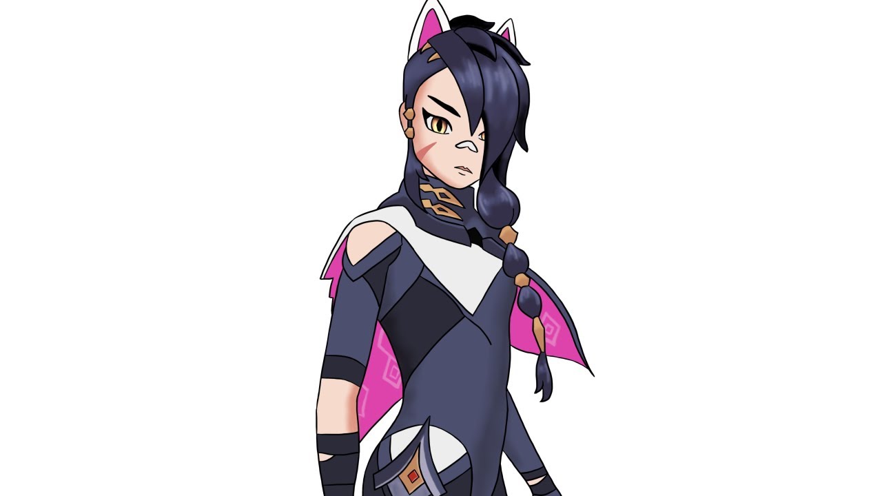 Draw Erisa | Fortnite - YouTube