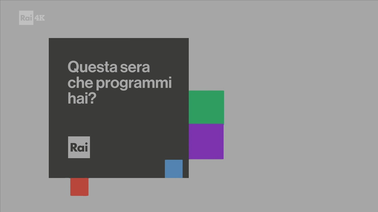 Rai 4K - Questa sera che programmi hai? (EURO 2020) - YouTube