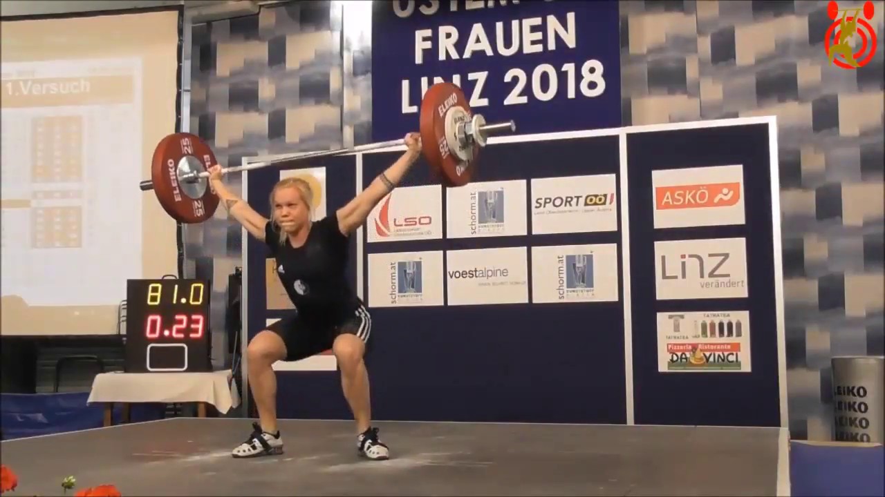 Victoria Hahn 4 Ö-Rekorde Kat. 69kg - STEMS Allg. Klasse 2018 Linz ...