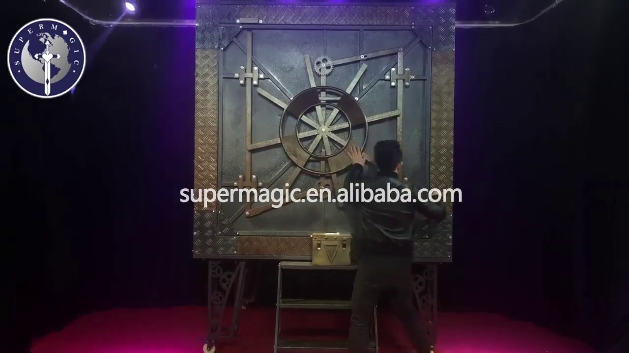 Magic illusion B253 Safe Box Escape. - YouTube