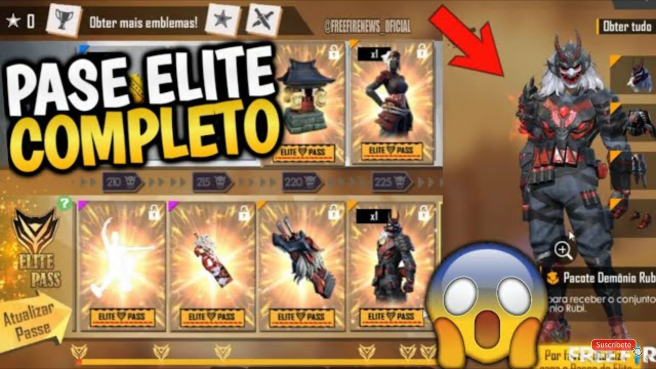 NUEVO PASE ELITE SAMURAI COMPLETO |OCTUBRE| JersonYT - YouTube