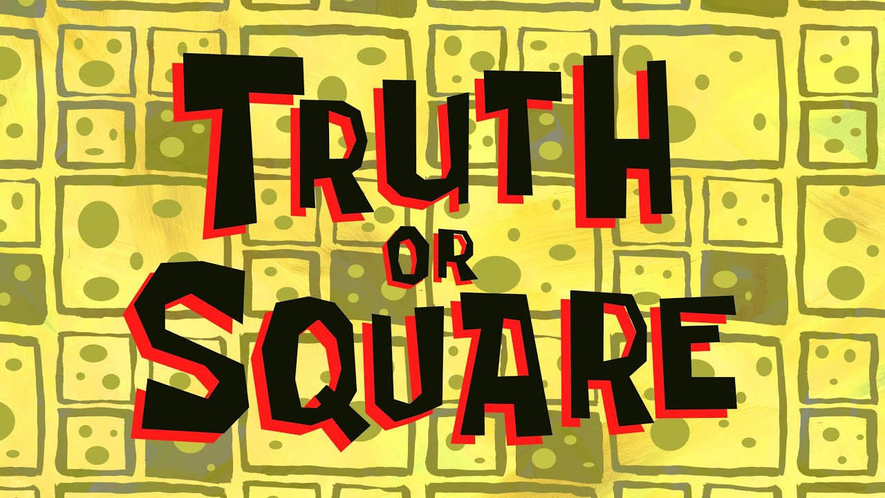 SpongeBob SquarePants Truth Or Square Opening/Patchy The Pirate Segment ...