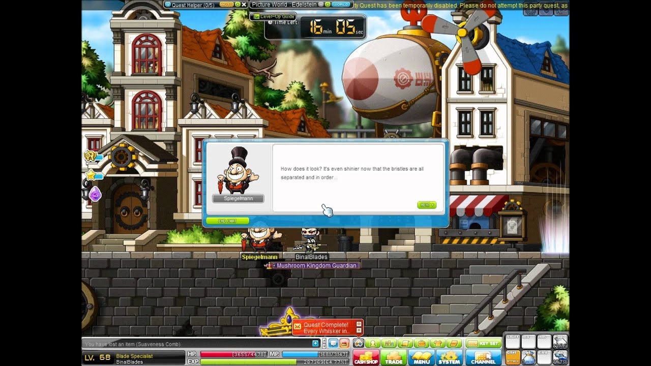 MapleStory Spiegelmann's Gonzo Gallery - Seasonal Series: Spring - YouTube
