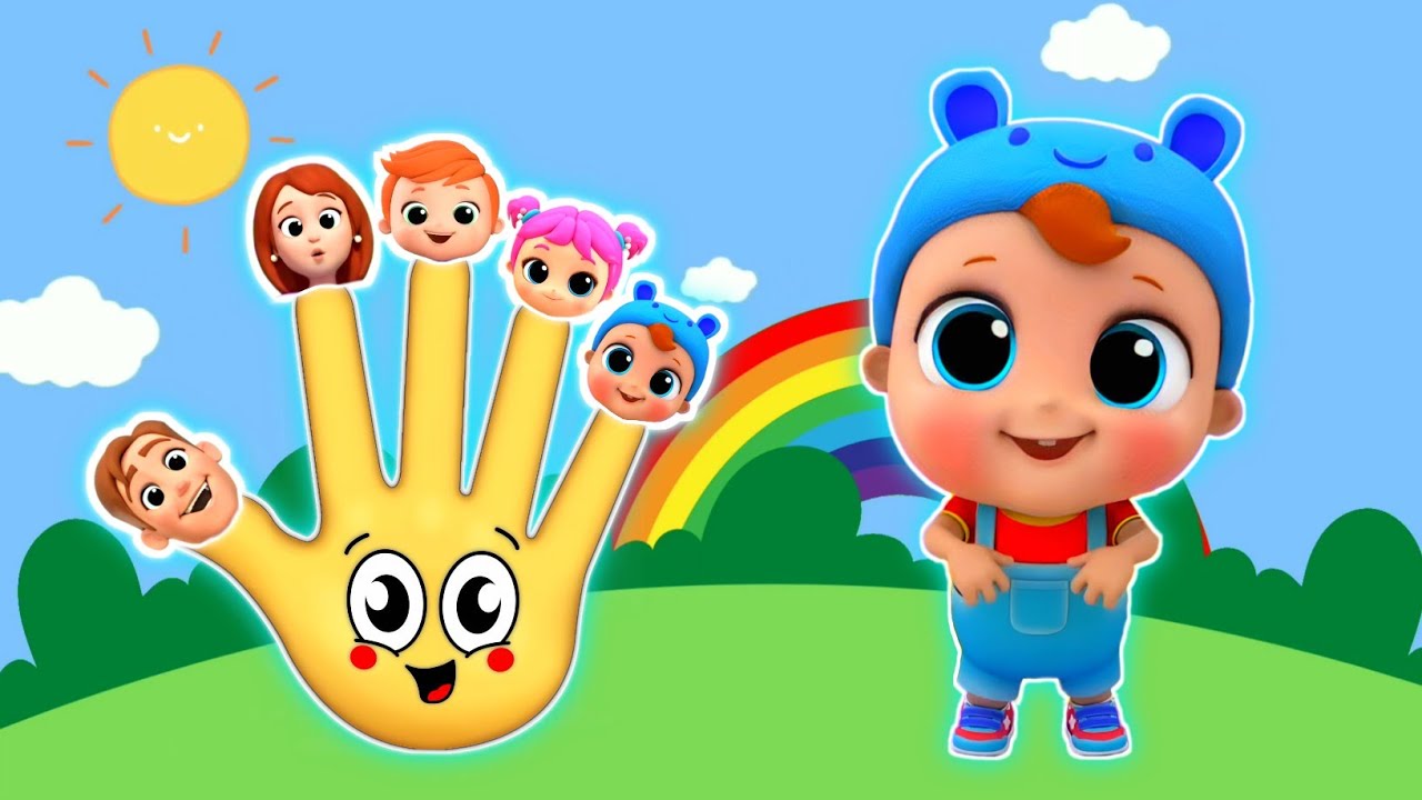 Daddy finger family Baby John Little Angel | Finger Song Nursery Rhymes ...