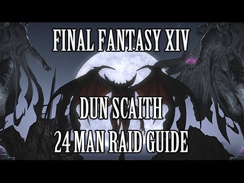 Final Fantasy XIV: Dun Scaith 24 Man Raid Guide - YouTube