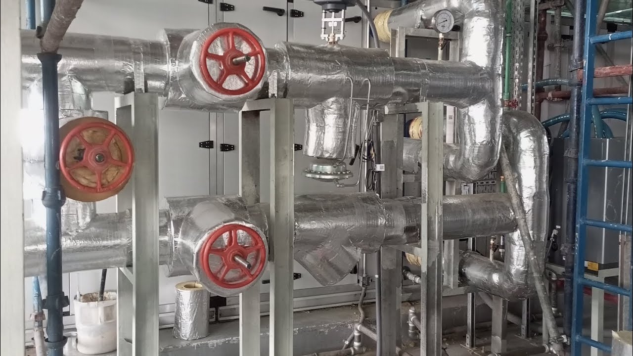 AHU /FAHU UNIT CHILLER PIPE MATERIAL.. - YouTube