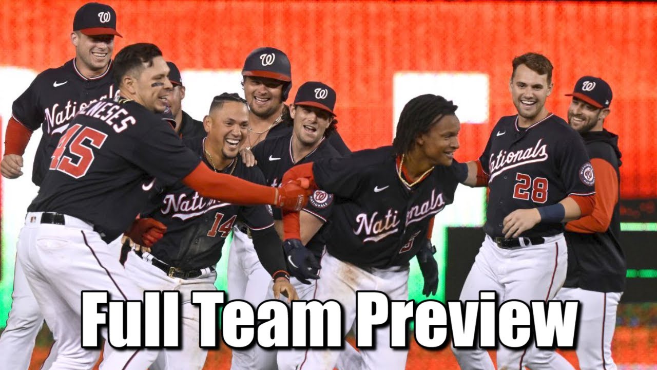 2023 Washington Nationals MLB Roster Preview! - YouTube