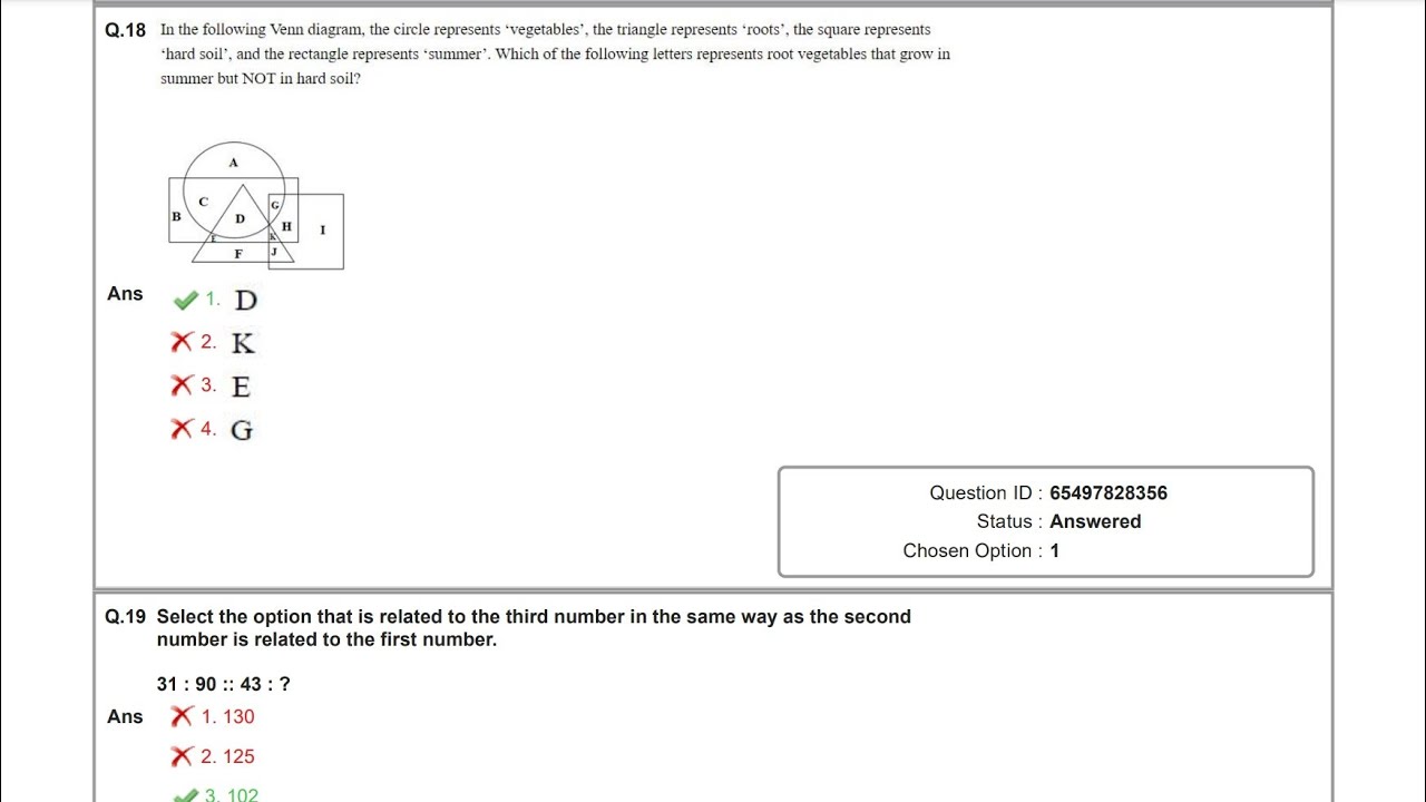 SSC Constable GD Examination Model Question Paper - YouTube