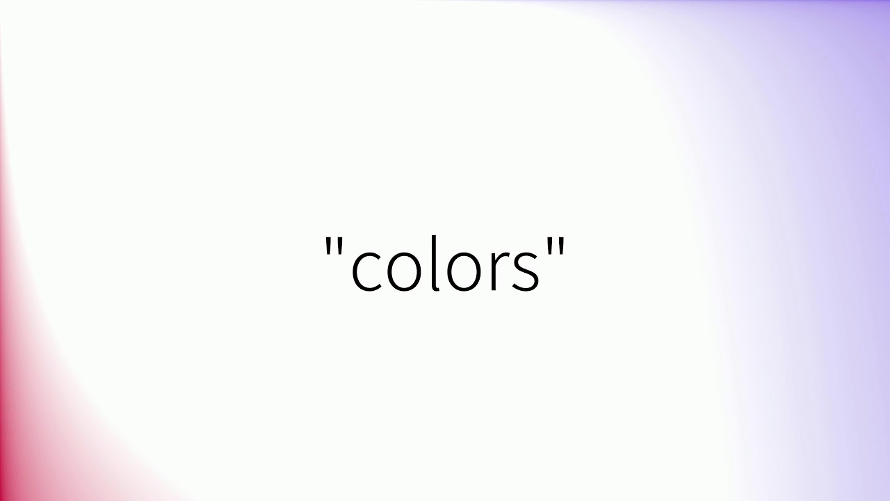 How to pronounce 'Colors' (British English) - YouTube