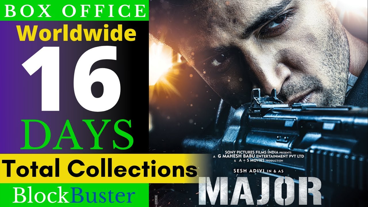 Major Worldwide Box Office Collection | Major 16 Day Collection, Adivi ...