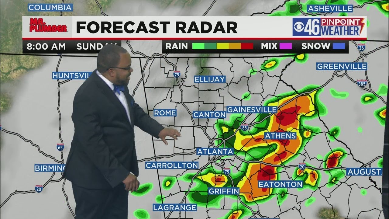 Tropical Storm Claudette forms; Rain starts this afternoon in Atlanta ...