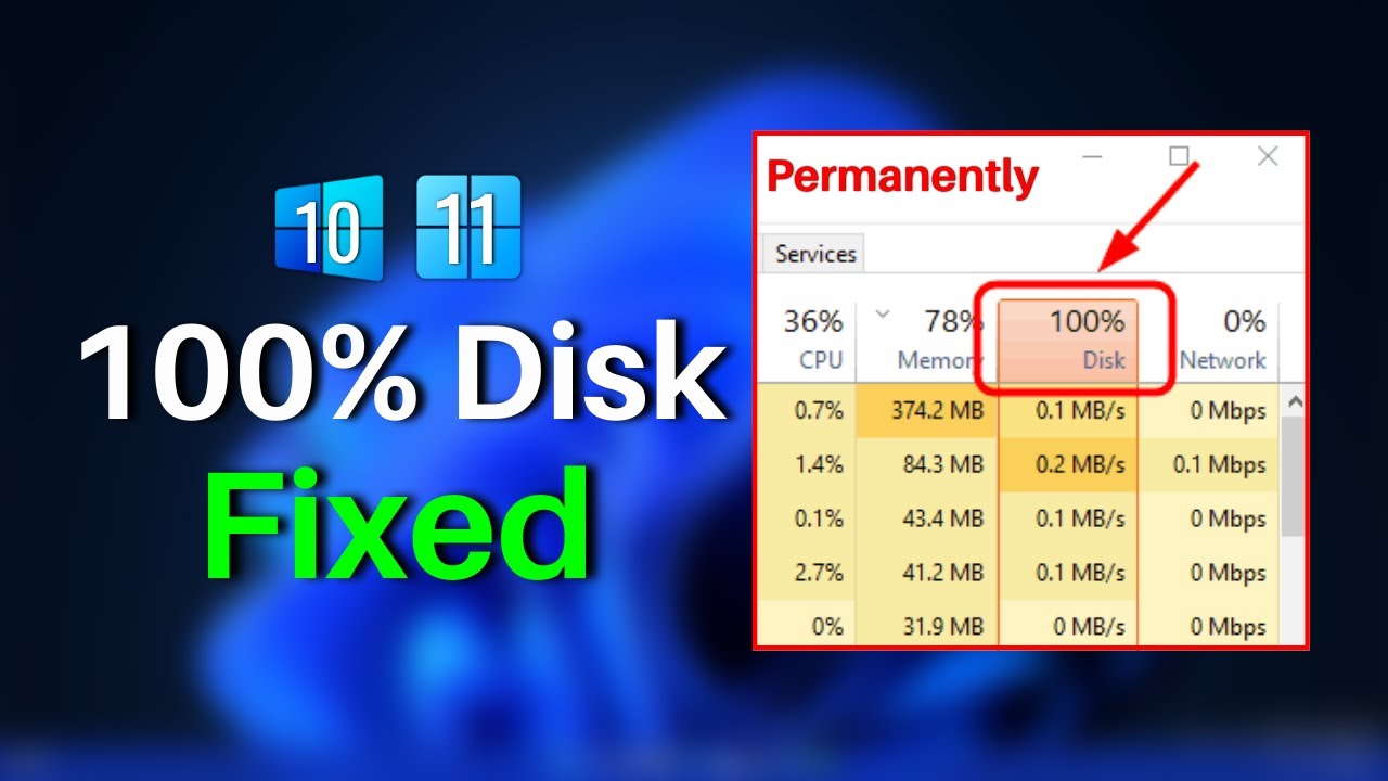 100 Disk Usage In Windows 11 Fix 2022 YouTube 100 Disk Usage In Windows 11 Fix 2022 YouTube