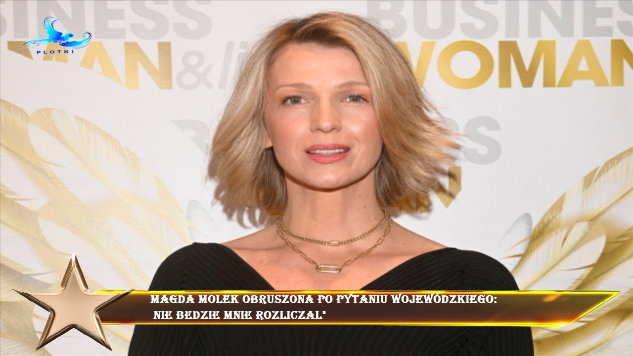 Magda Molek obruszona po pytaniu Wojewódzkiego: nie bedzie mnie ...