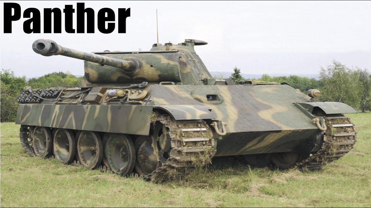 Panther - O Tanque de maior sucesso da Alemanha na WWII - YouTube