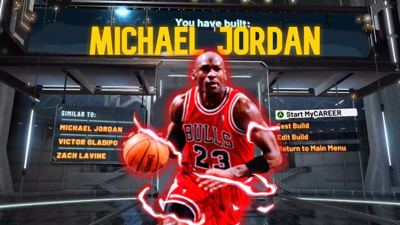 Best MICHAEL JORDAN Build on NBA 2K20! *LEGEND* MOST OVERPOWERED Build ...