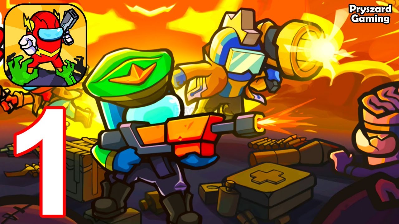 Zombie Survivor Imposter Era #1 - Map 1 All Levels Zombie War Defense ...