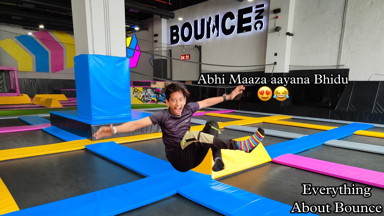 INDIA’S Biggest Trampoline Park 😍 |Gone Crazy😱 |Bounce India ...