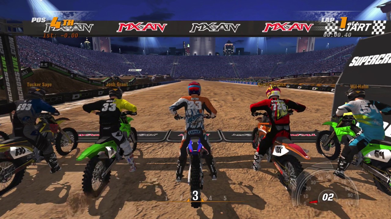 MX Vs ATV SUPERCROSS ENCORE - 2017 Tracks - Round 17 - Las Vegas - YouTube