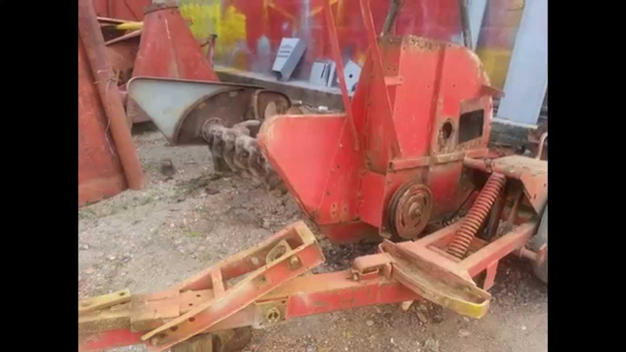 Segadora repicadora New Holland modelo Crop Chopper 38 - YouTube
