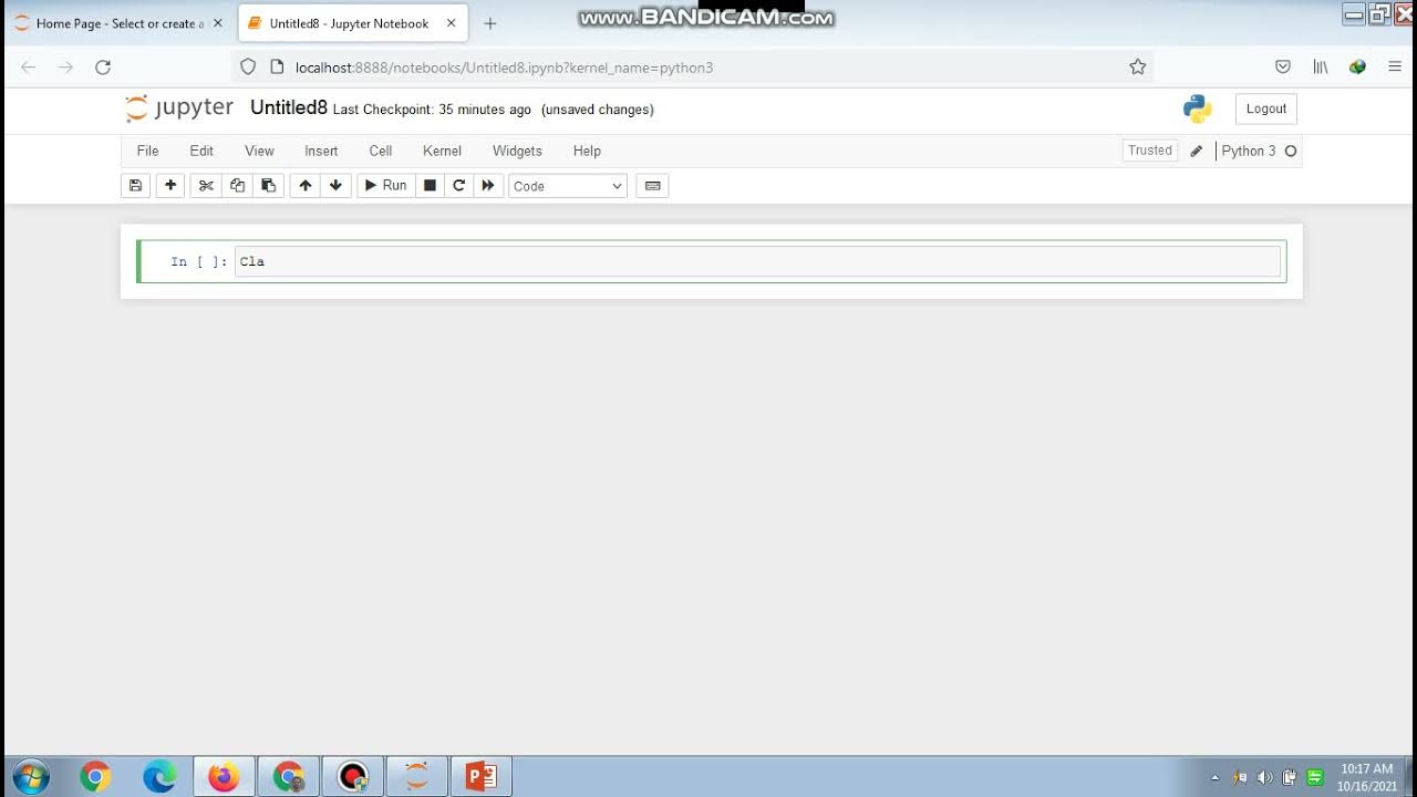 Classes in python jupyter note book - YouTube
