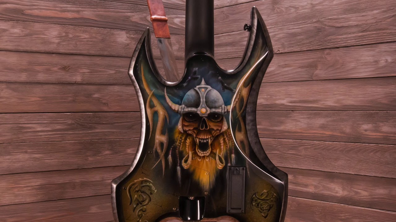 Steinberger Synapse Demon Custom Paint Job - YouTube