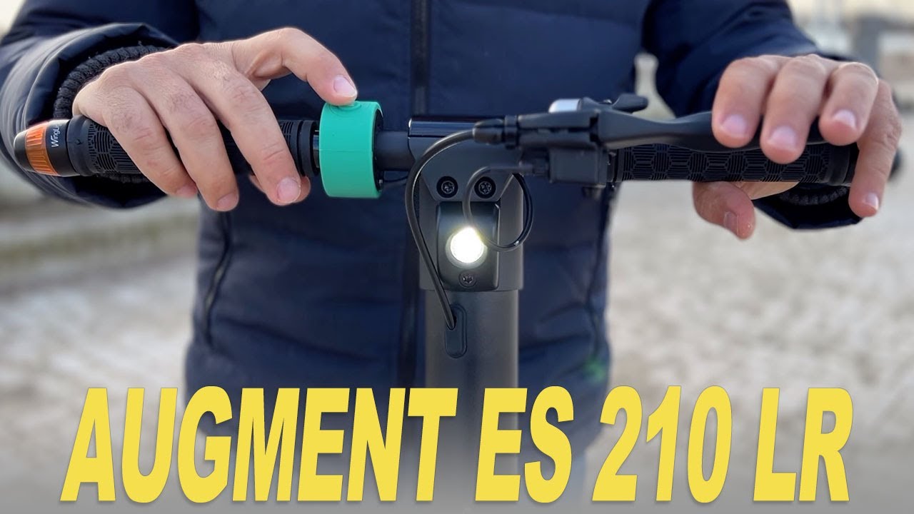 MONOPATTINO elettrico all-inclusive AUGMENT ES 210 LR con IMMOBILIZER - YouTube