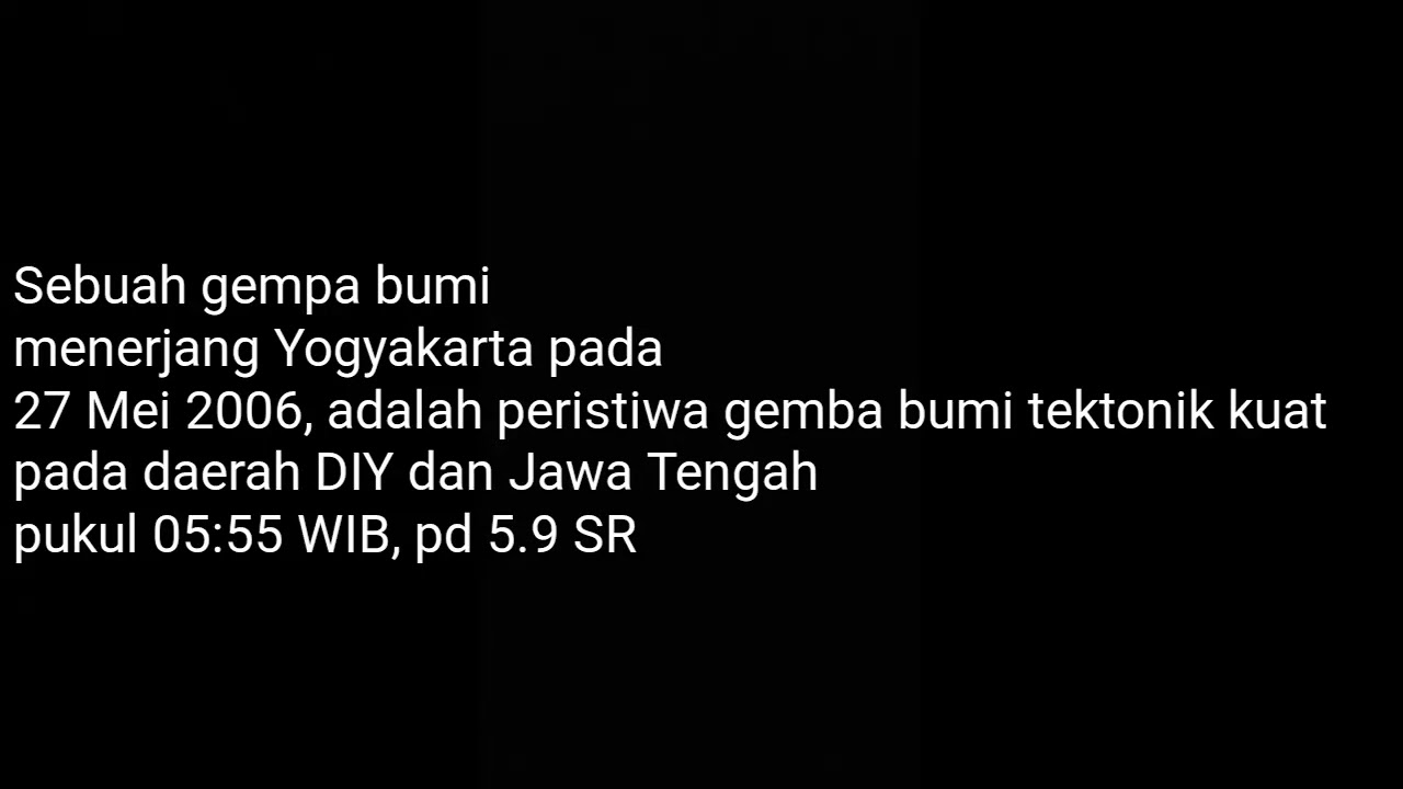 Natural Disaster Interview - YouTube