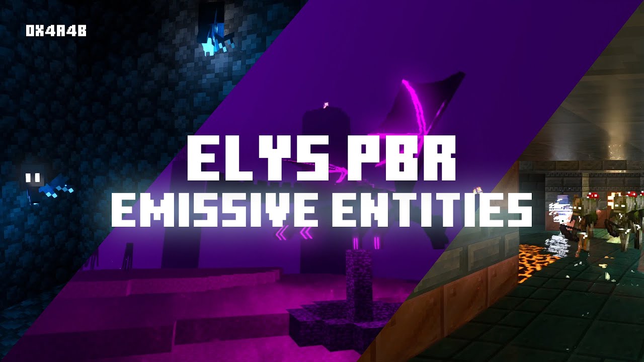 Elys PBR | Emissive Entities | Better RTX | Minecraft Bedrock RTX ...