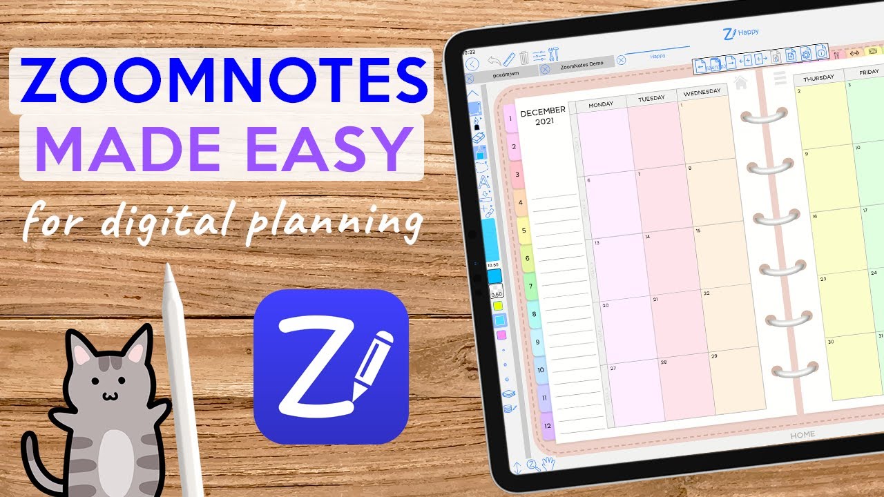 ZoomNotes Tutorial for Digital Planning | Finding ZoomNotes ...