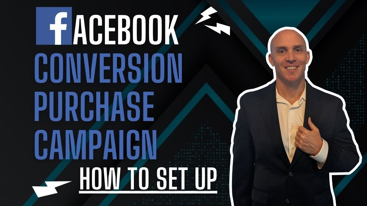 Facebook Conversion Purchase Campaign How To Setup - YouTube