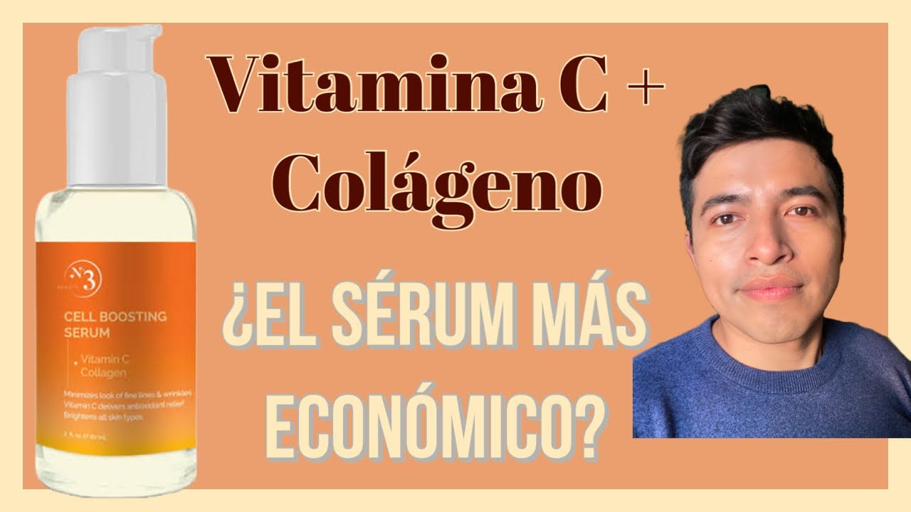 No 3 BEAUTY CELL BOOSTING SERUM VITAMINA C Y COLÁGENO ¿Un buen sérum a ...